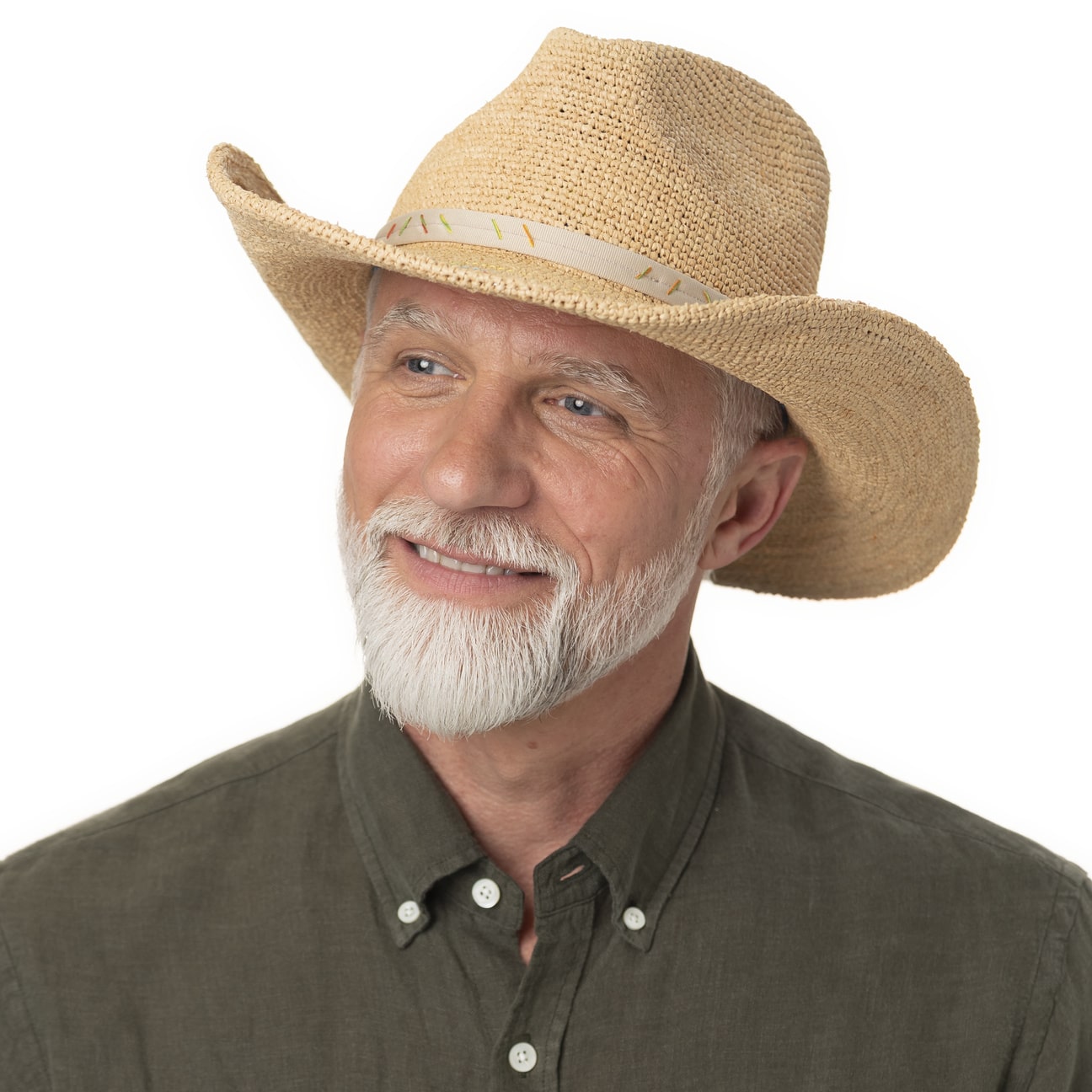 Western Crochet Straw Hat by Stetson - 149,00