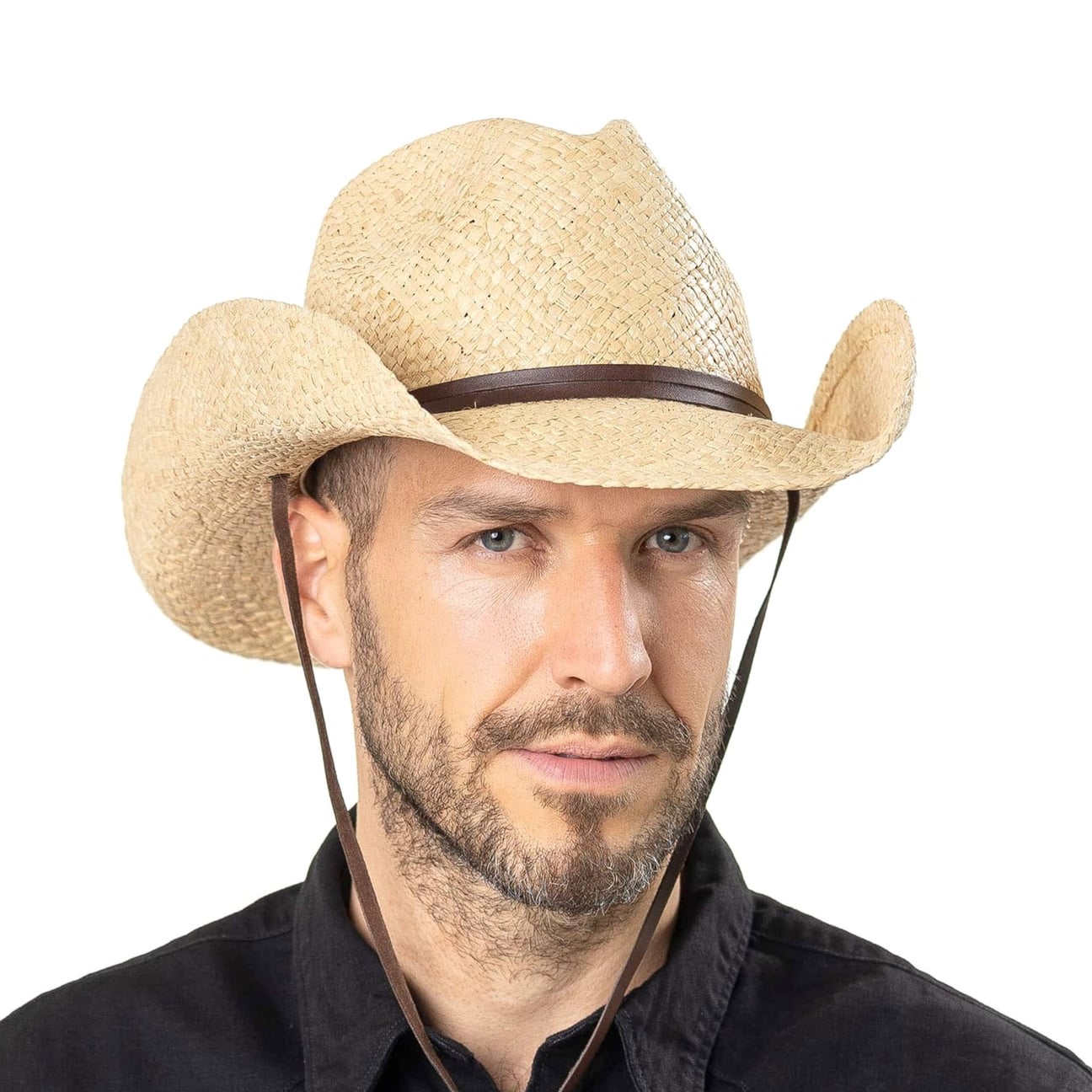 Western Shapeable Raffia Hat by Conner - 83,95
