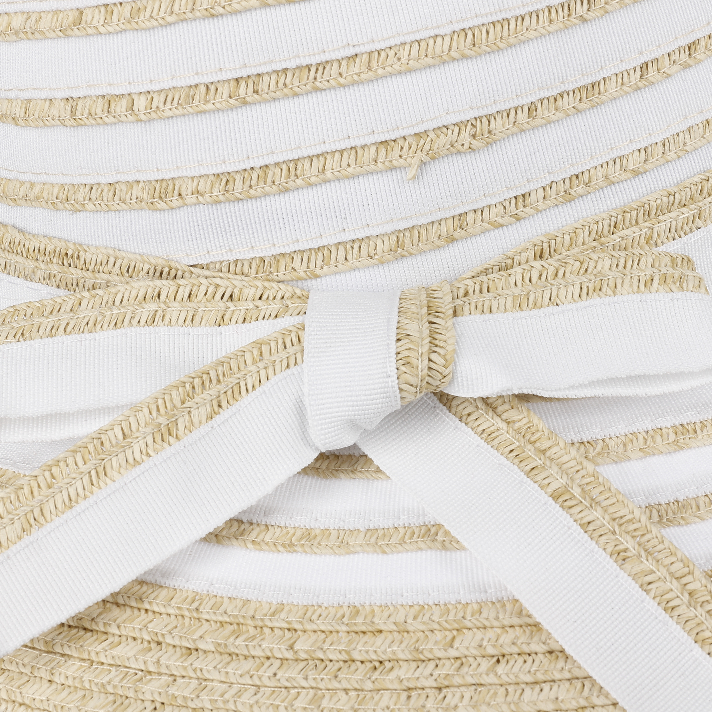 White Braids Straw Hat by McBURN - 42,95