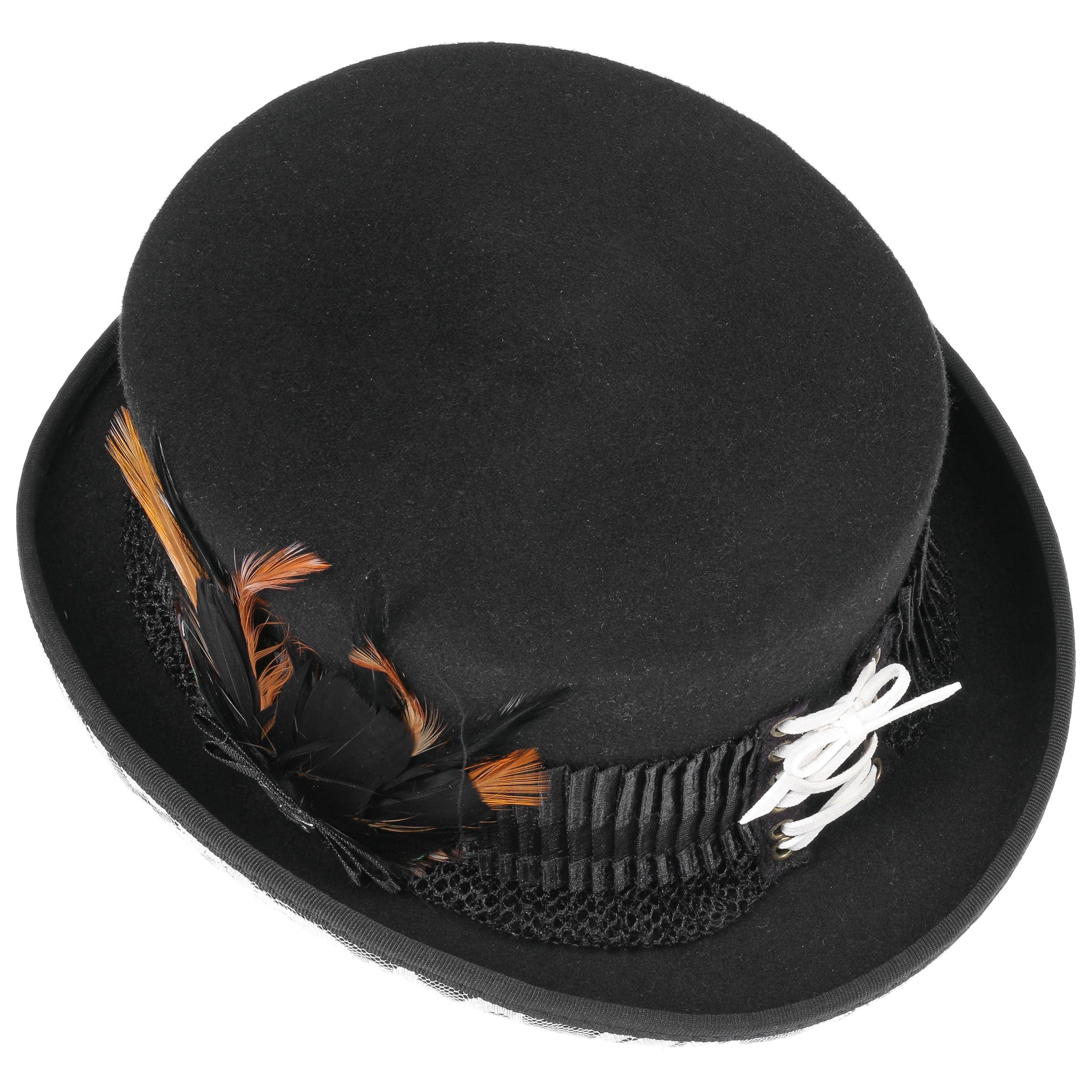 White Lace Steampunk Women´s Top Hat by Conner - 124,95