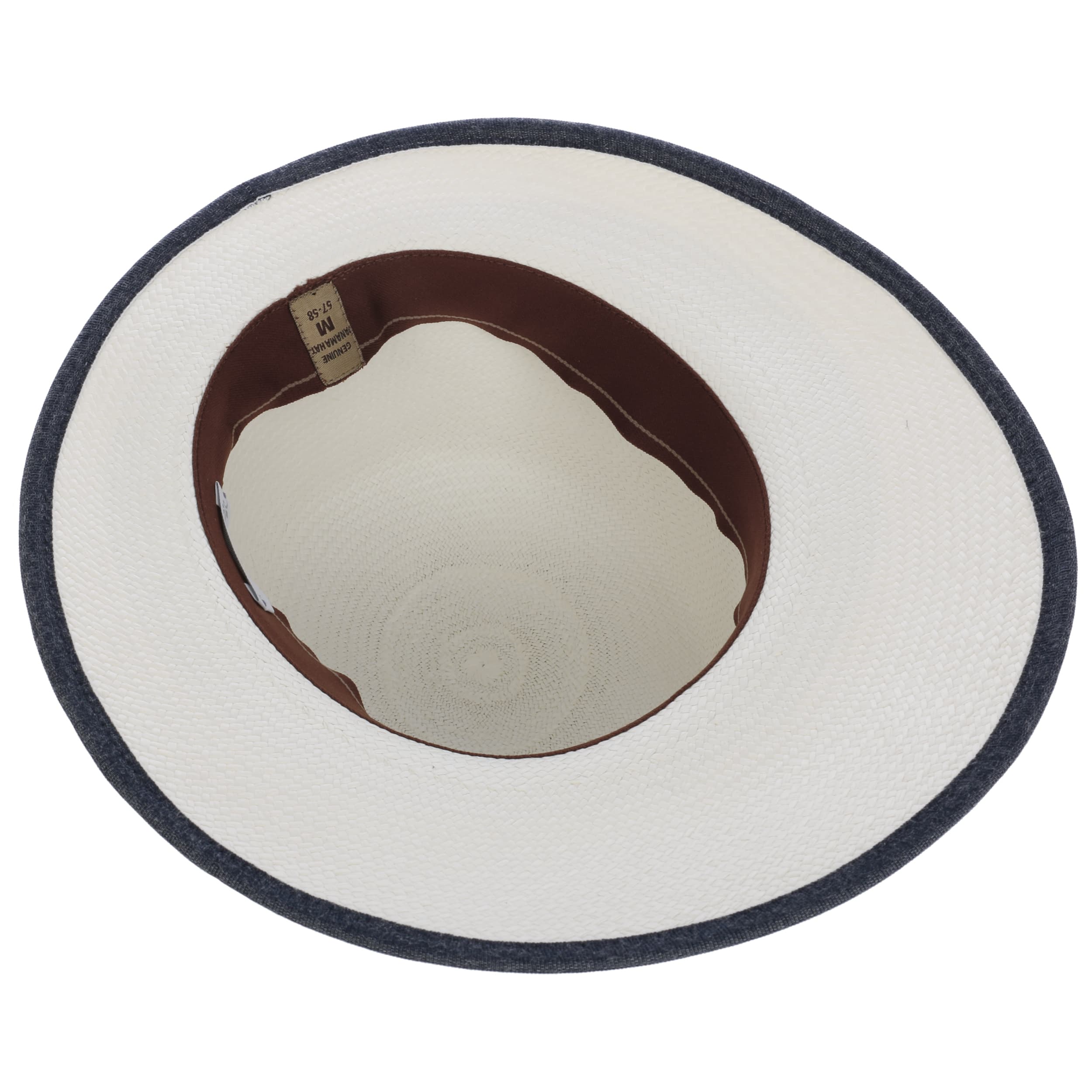 White Panama Denim Bonnet by Lierys - 134,95