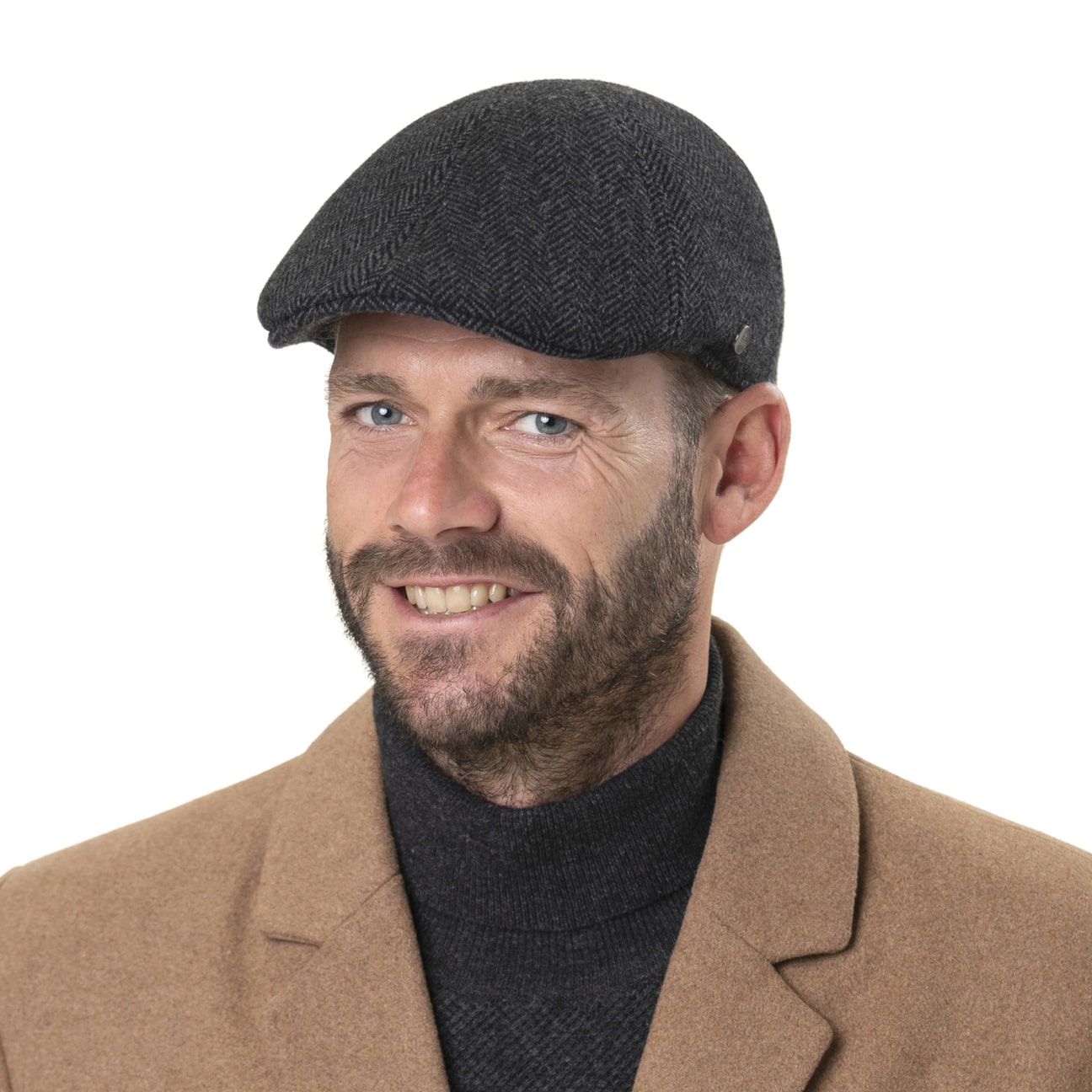 Willers Check Flat Cap by Lierys --> Shop Hats, Beanies & Caps online ...