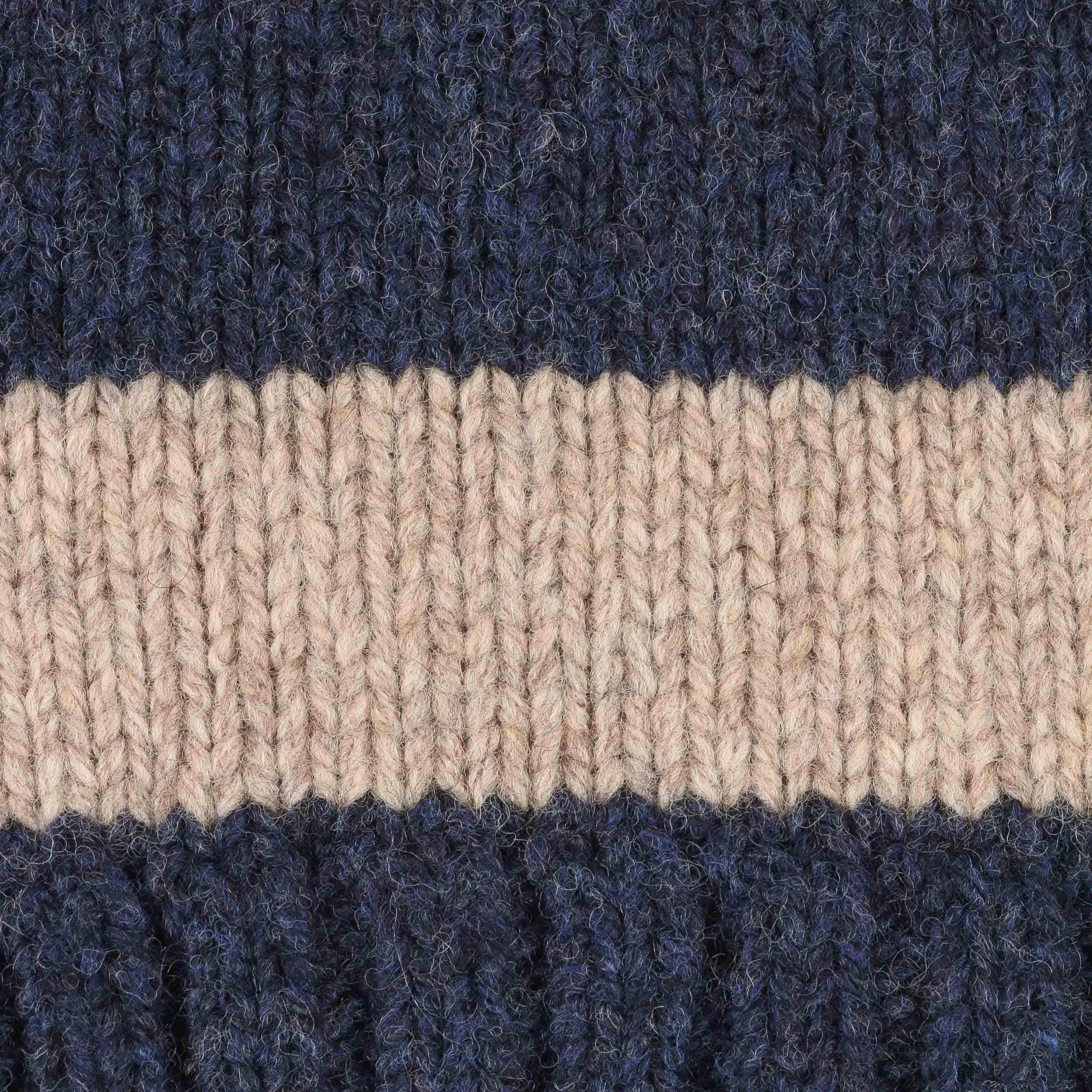 Wisconsin Stripe Wool Scarf by Stetson - 39,00