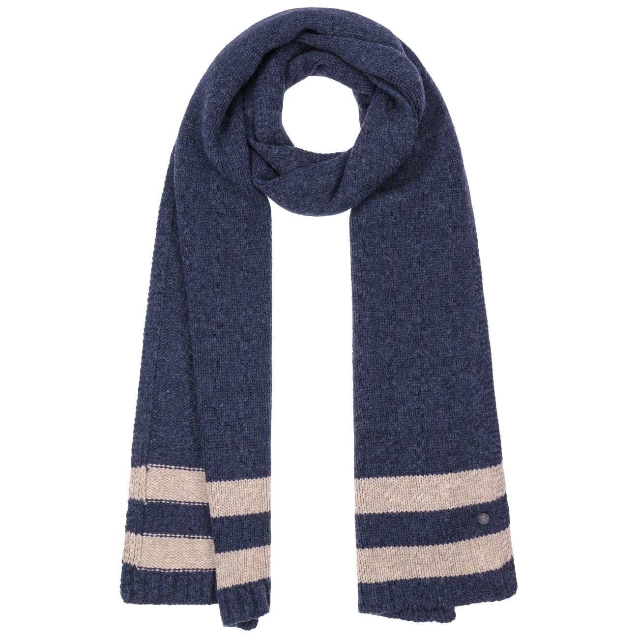 Wisconsin Stripe Wool Scarf by Stetson - 39,00