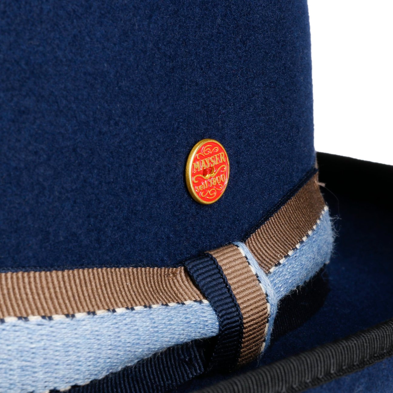 Wolga Blue Bowler Hat by Mayser - 155,95