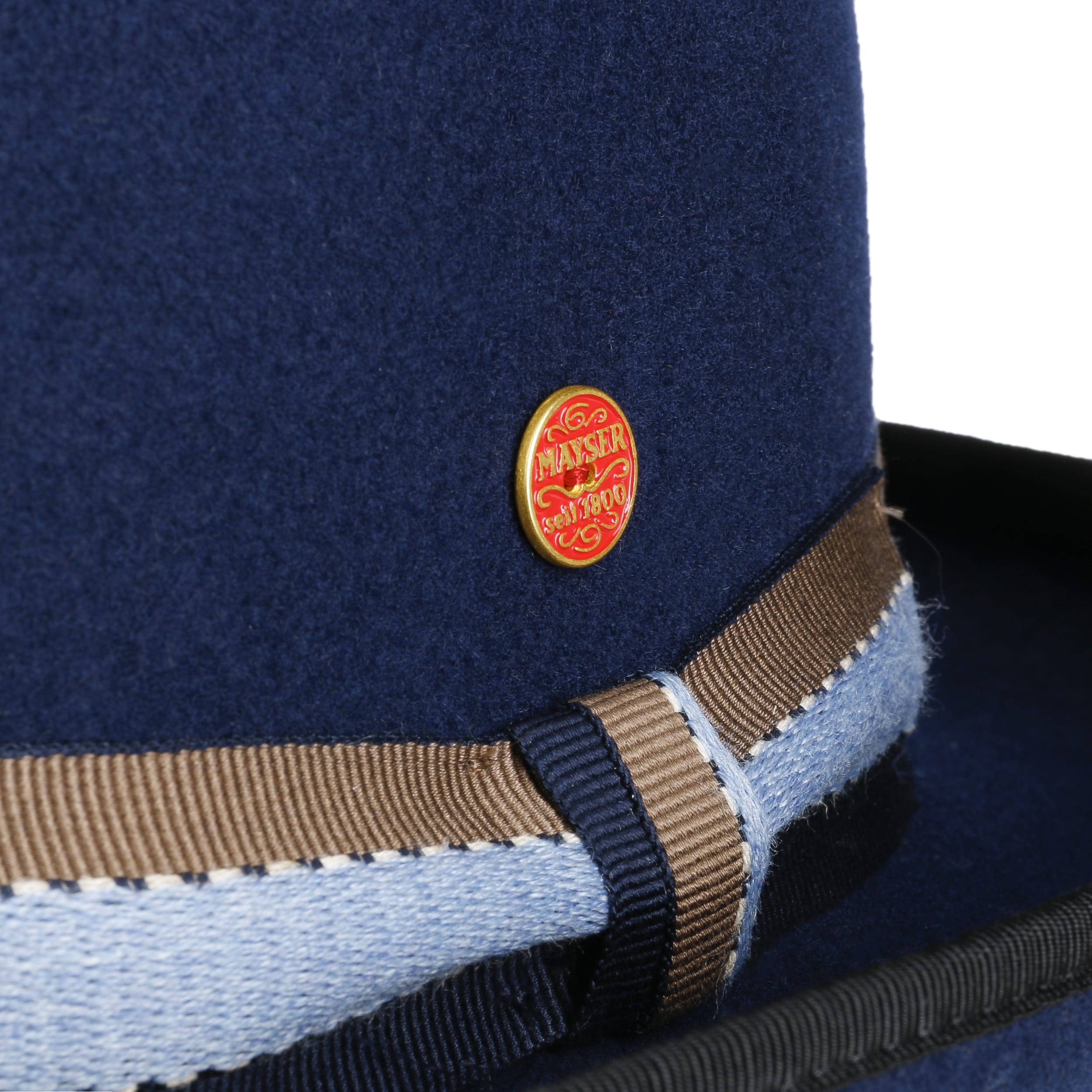 Wolga Blue Bowler Hat by Mayser - 155,95