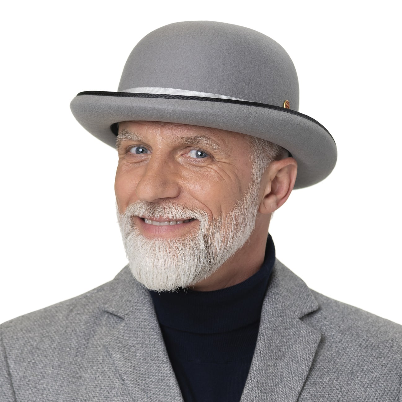 Wolga Grey Bowler Hat by Mayser - 155,95