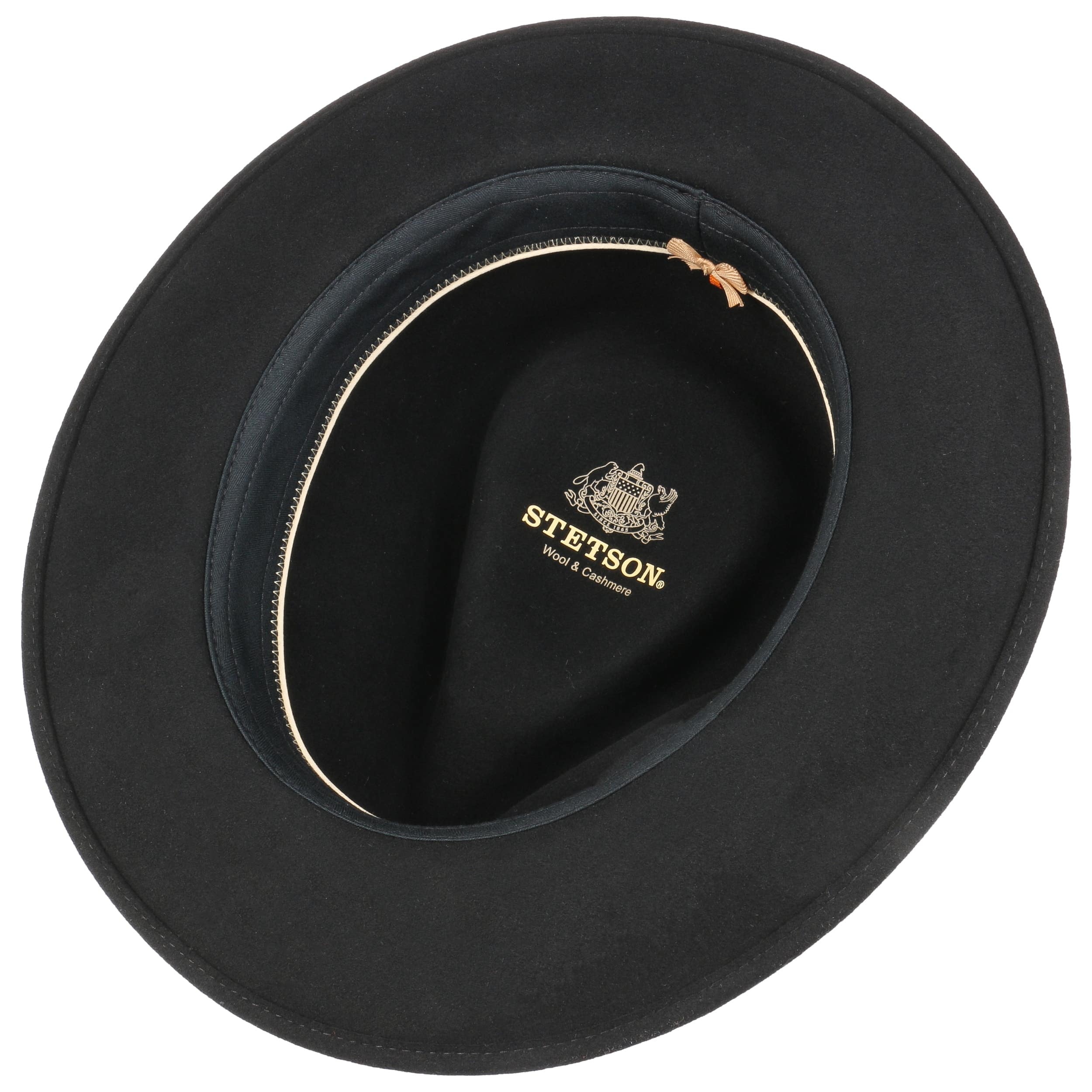 Wool & Cashmere Fedora Hat by Stetson - 99,00