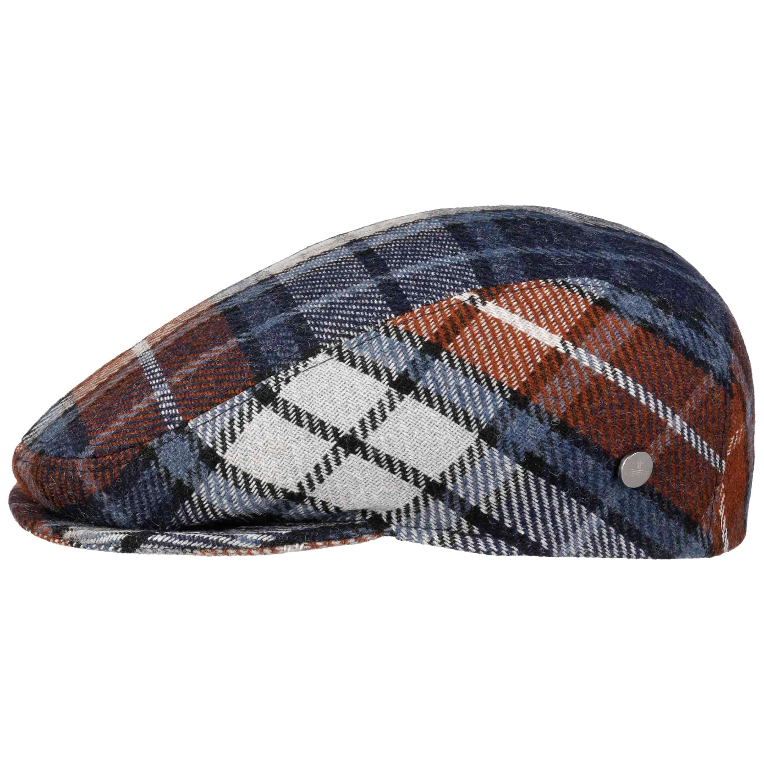 Wool Check Flat Cap by Lierys --> Shop Hats, Beanies & Caps online ...