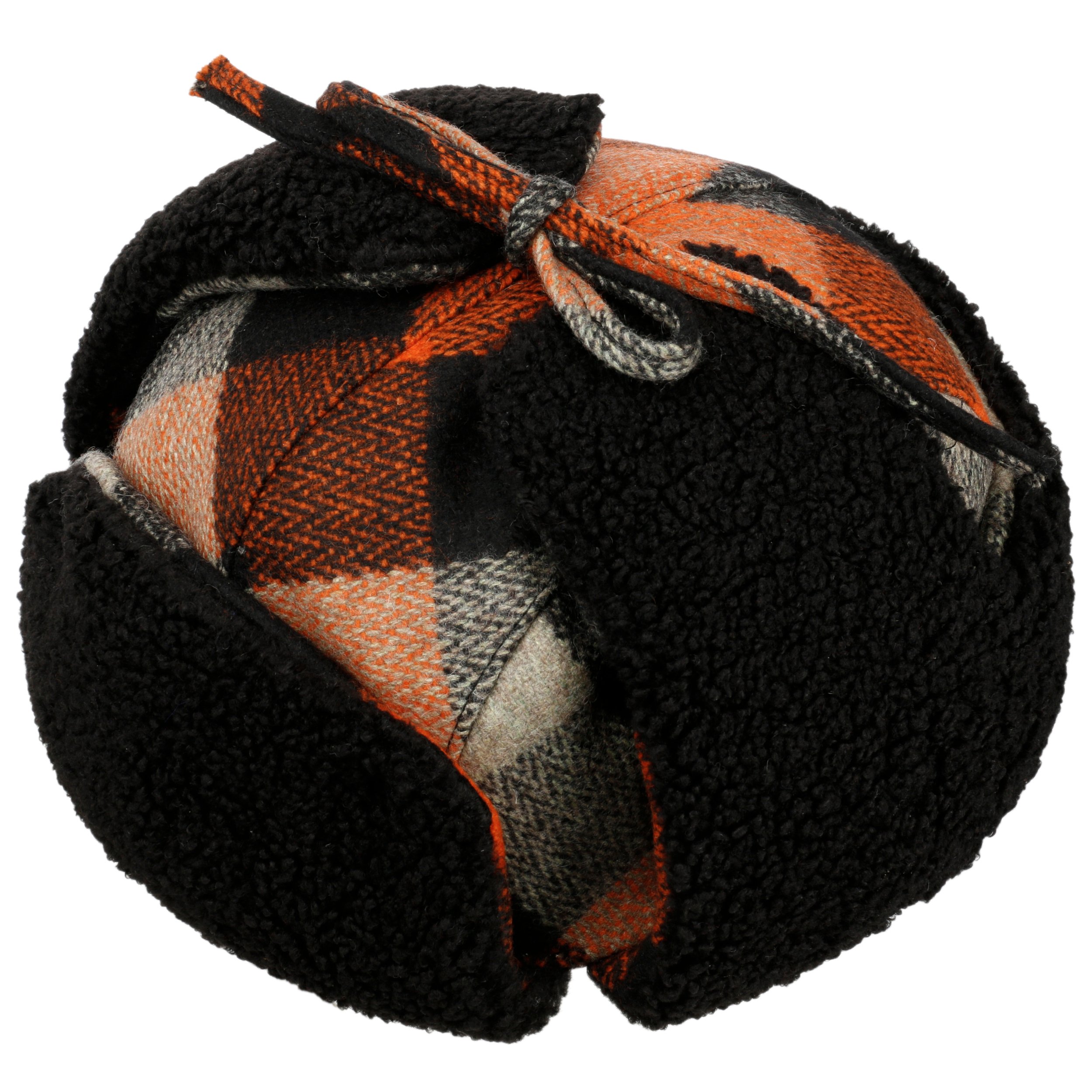 Wool Check Lapeer Trapper Hat by Stetson - 113,95