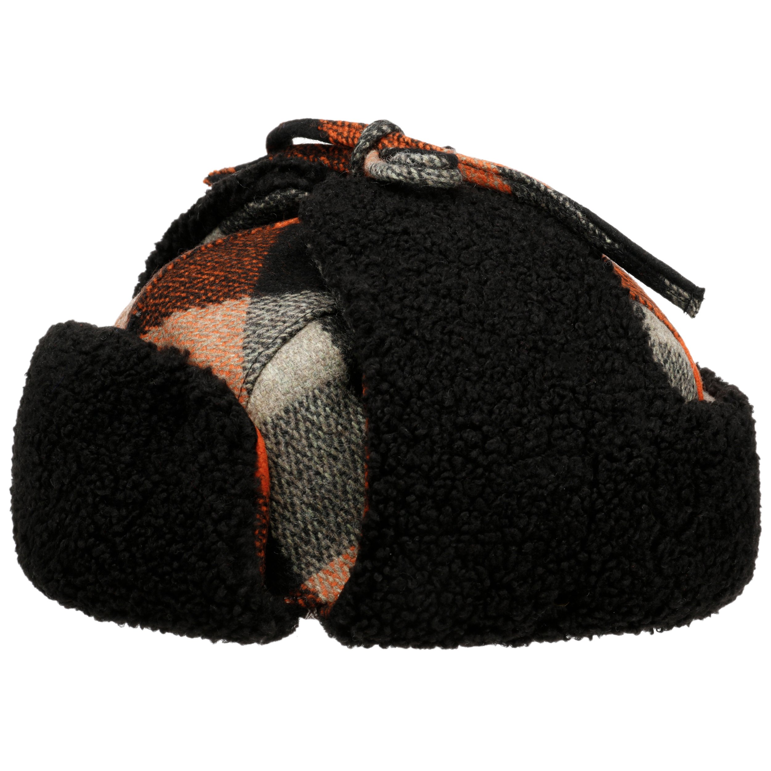 Wool Check Lapeer Trapper Hat by Stetson - 113,95