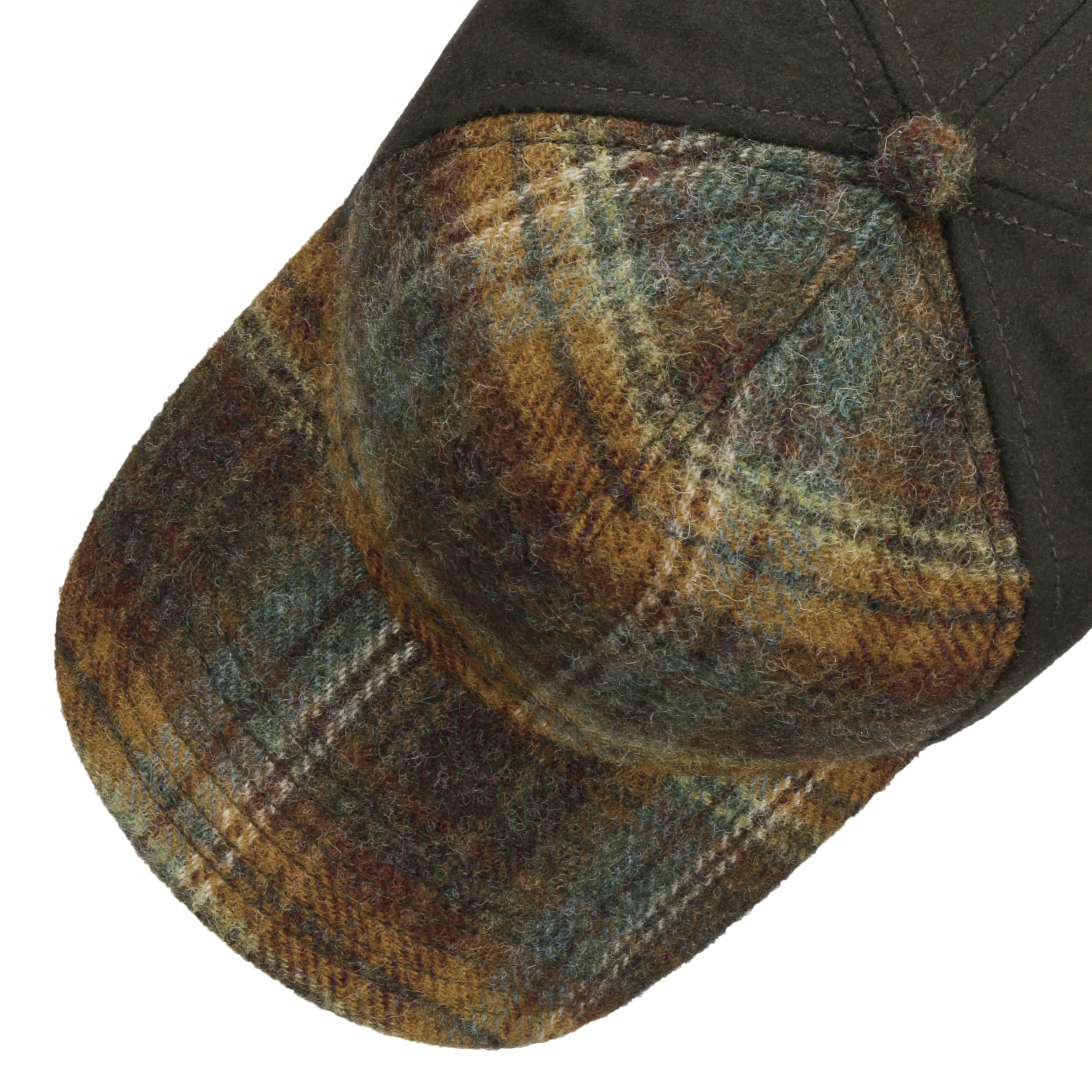 Wool Check Trucker Cap by Stetson - 69,00