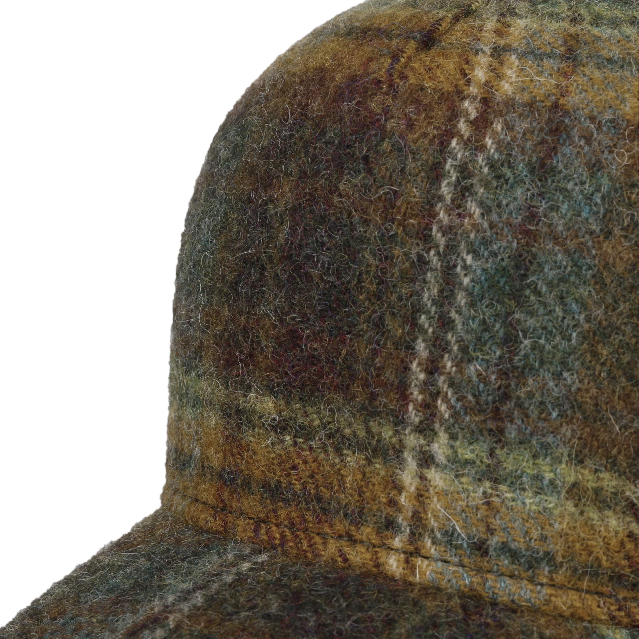 Wool Check Trucker Cap by Stetson - 69,00