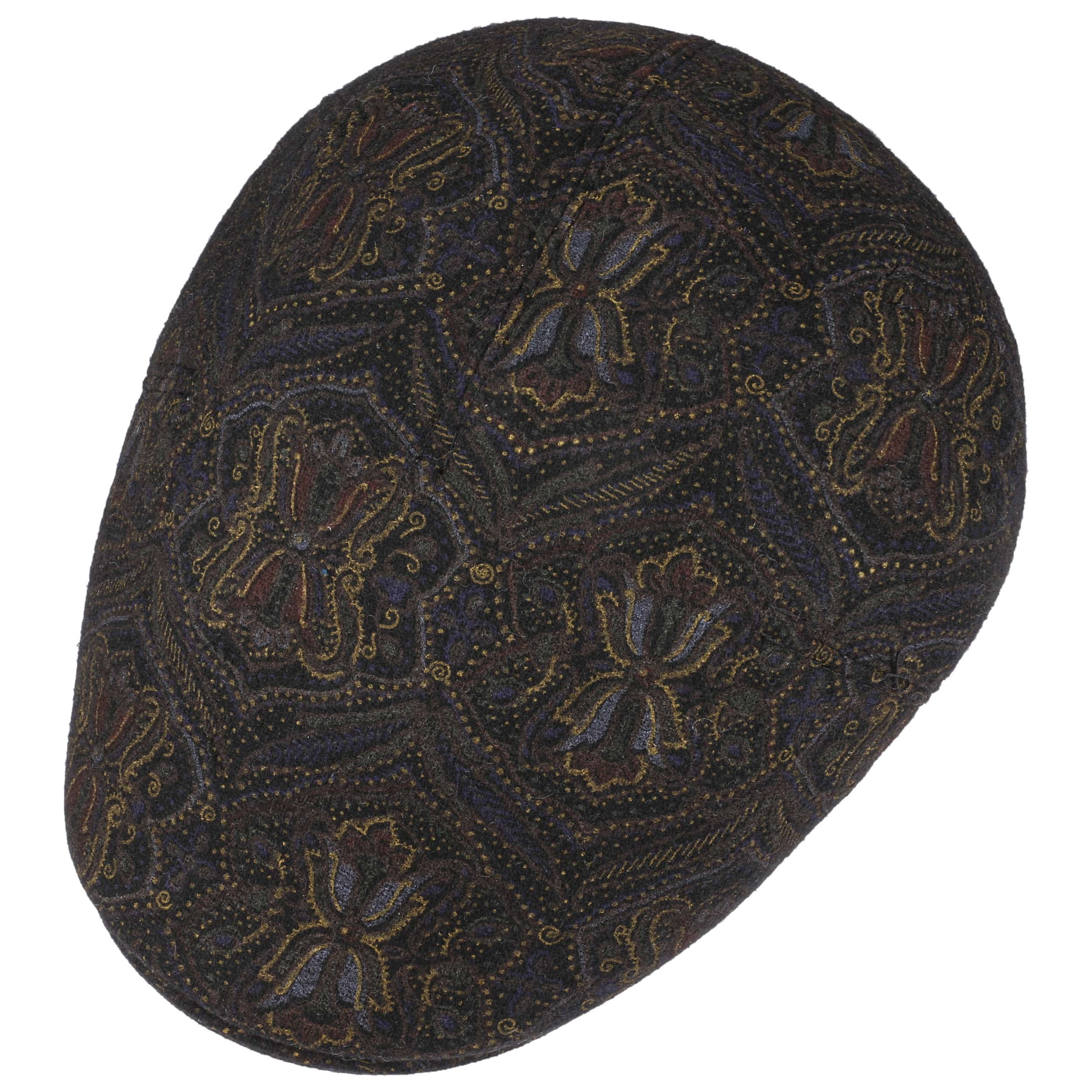 Wool Paisley Flat Cap by Lierys Gold - 103,95