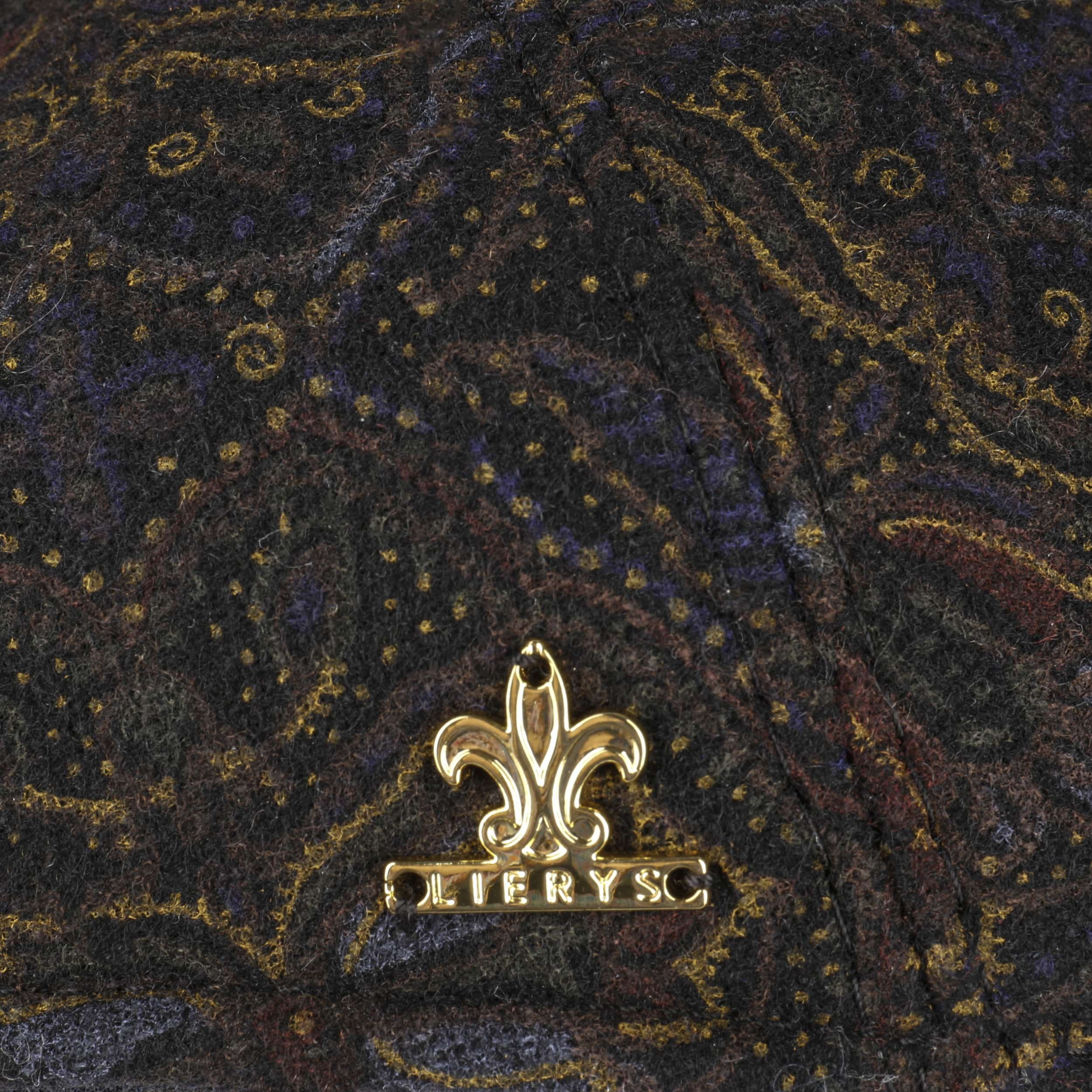 Wool Paisley Flat Cap by Lierys Gold - 103,95