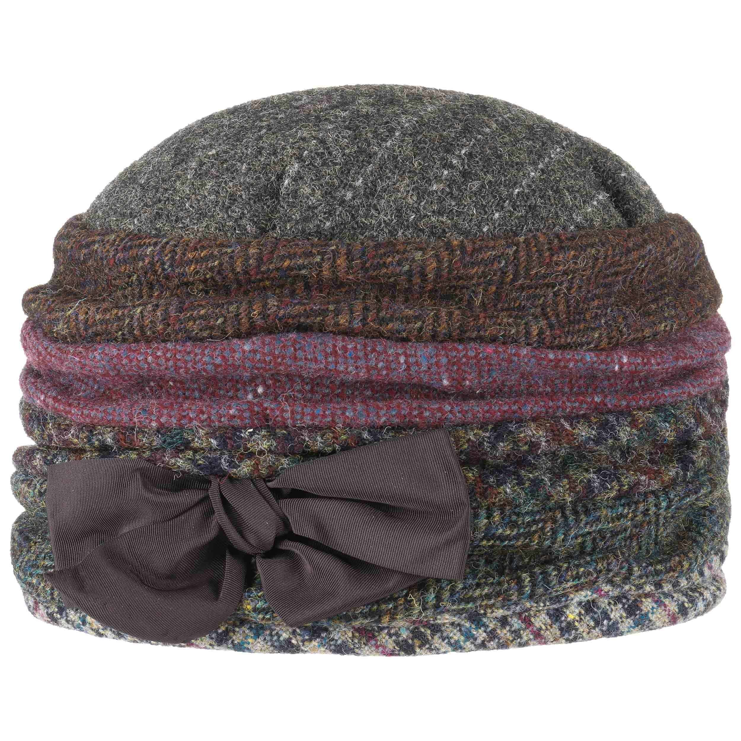 Wool Patchwork Toque With Lining by GREVI - 155,95