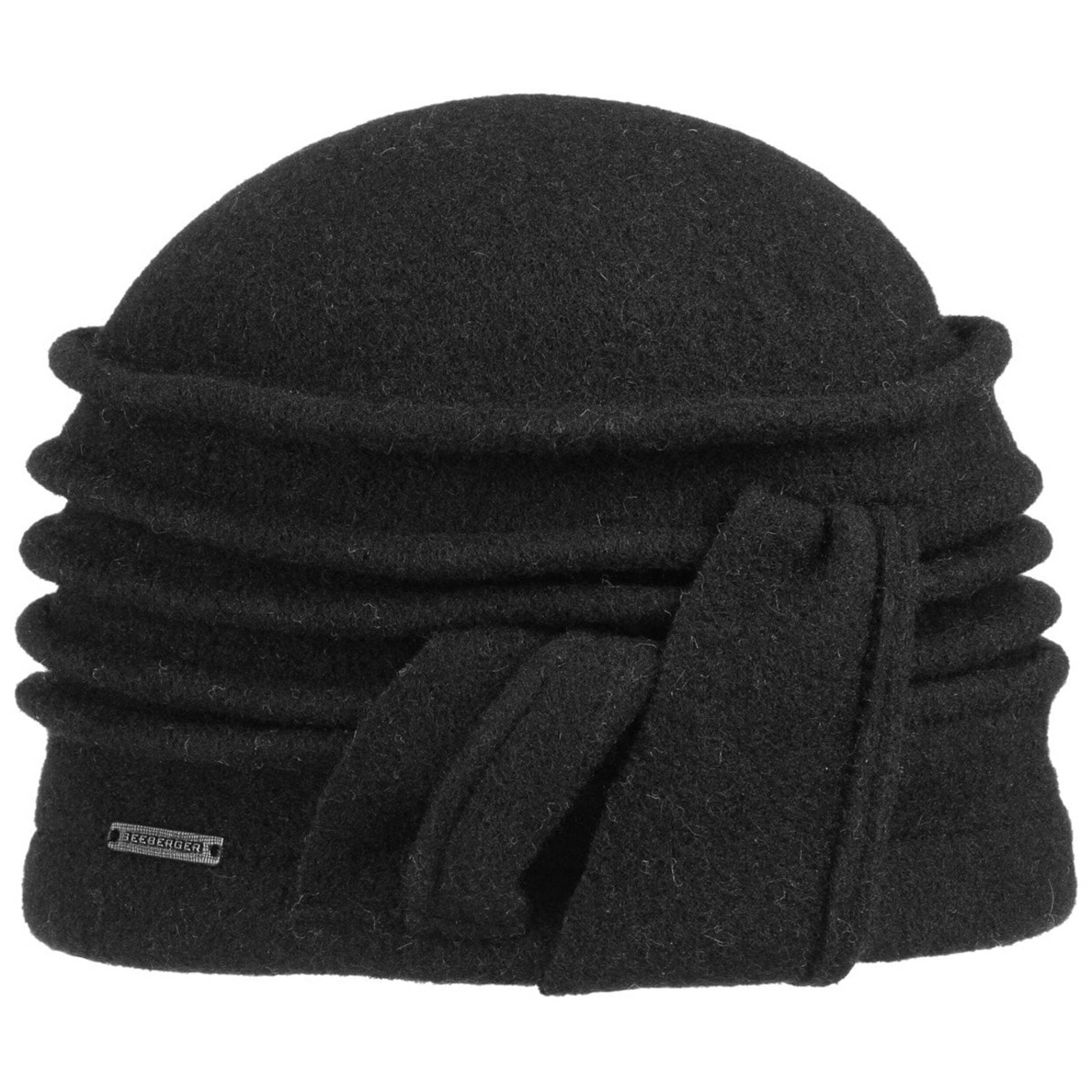 Woolmark Milled Wool Toque by Seeberger - 53,95