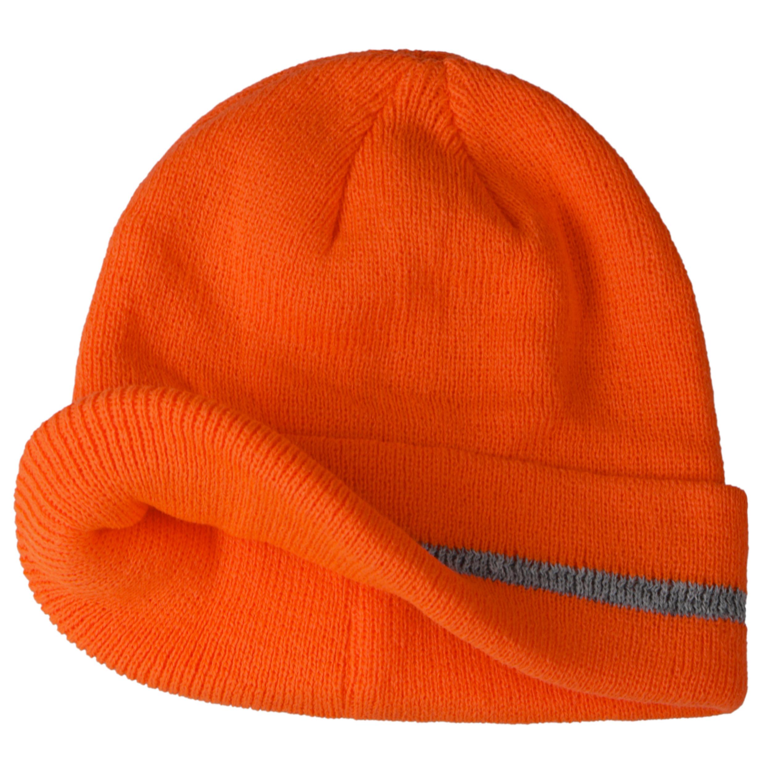 Workout Knit Hat with Reflective Cuff - 10,95