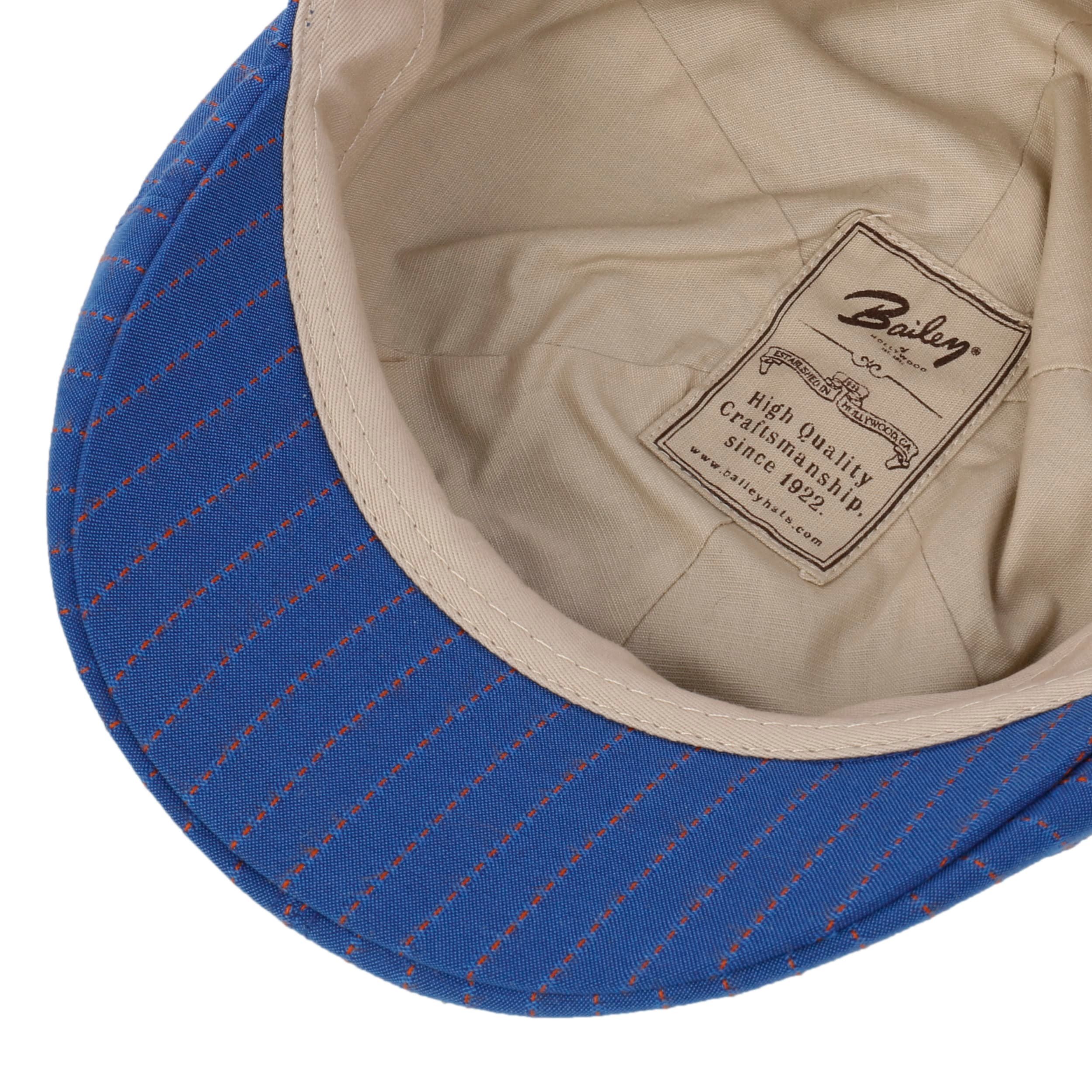 Wortham Stripe Flat Cap by Bailey 1922 - 44,95