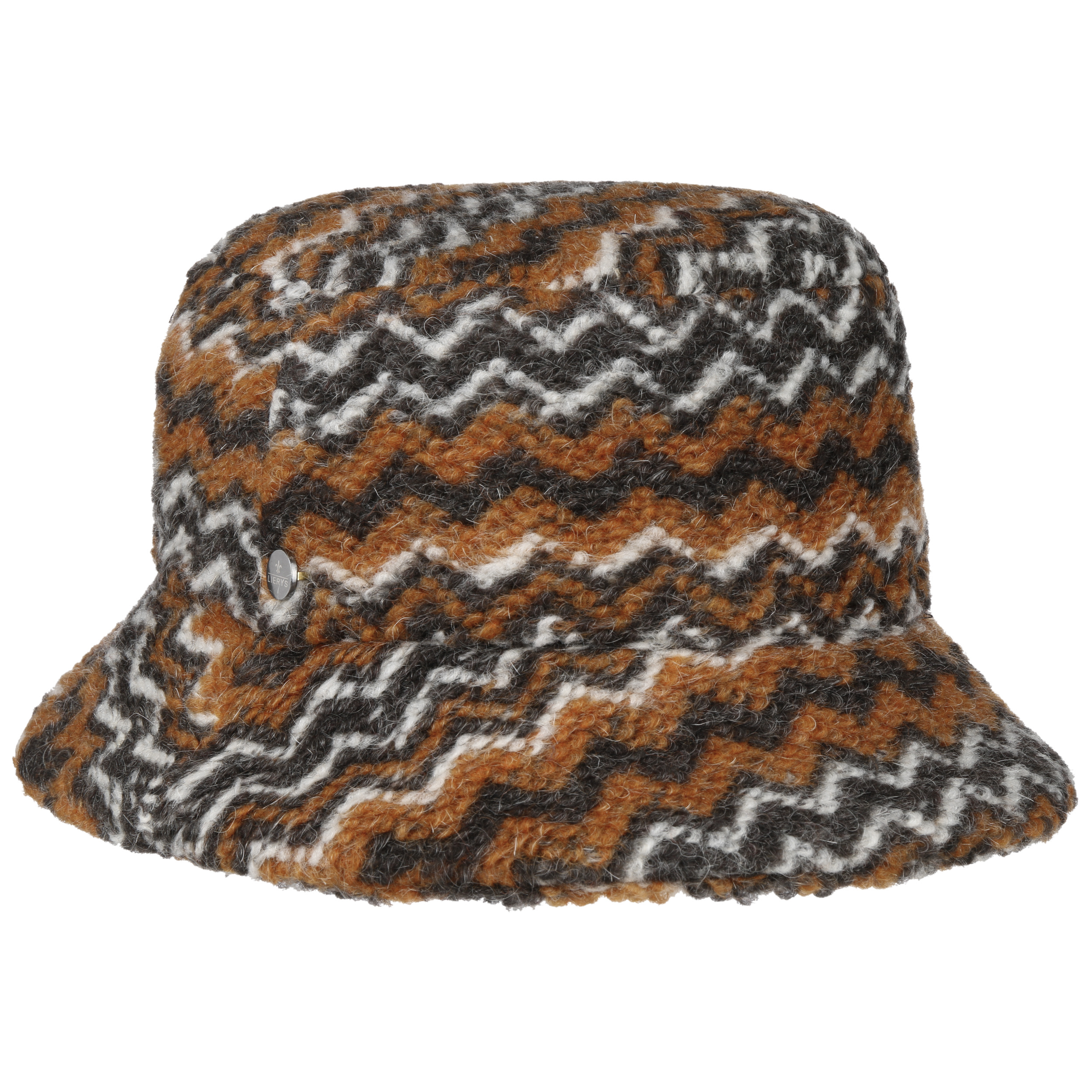Zigzag Waves Bucket Wool Hat by Lierys --> Shop Hats, Beanies & Caps online Hatshopping