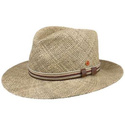 Rustic Panama Straw Hat by Lierys - 129,95